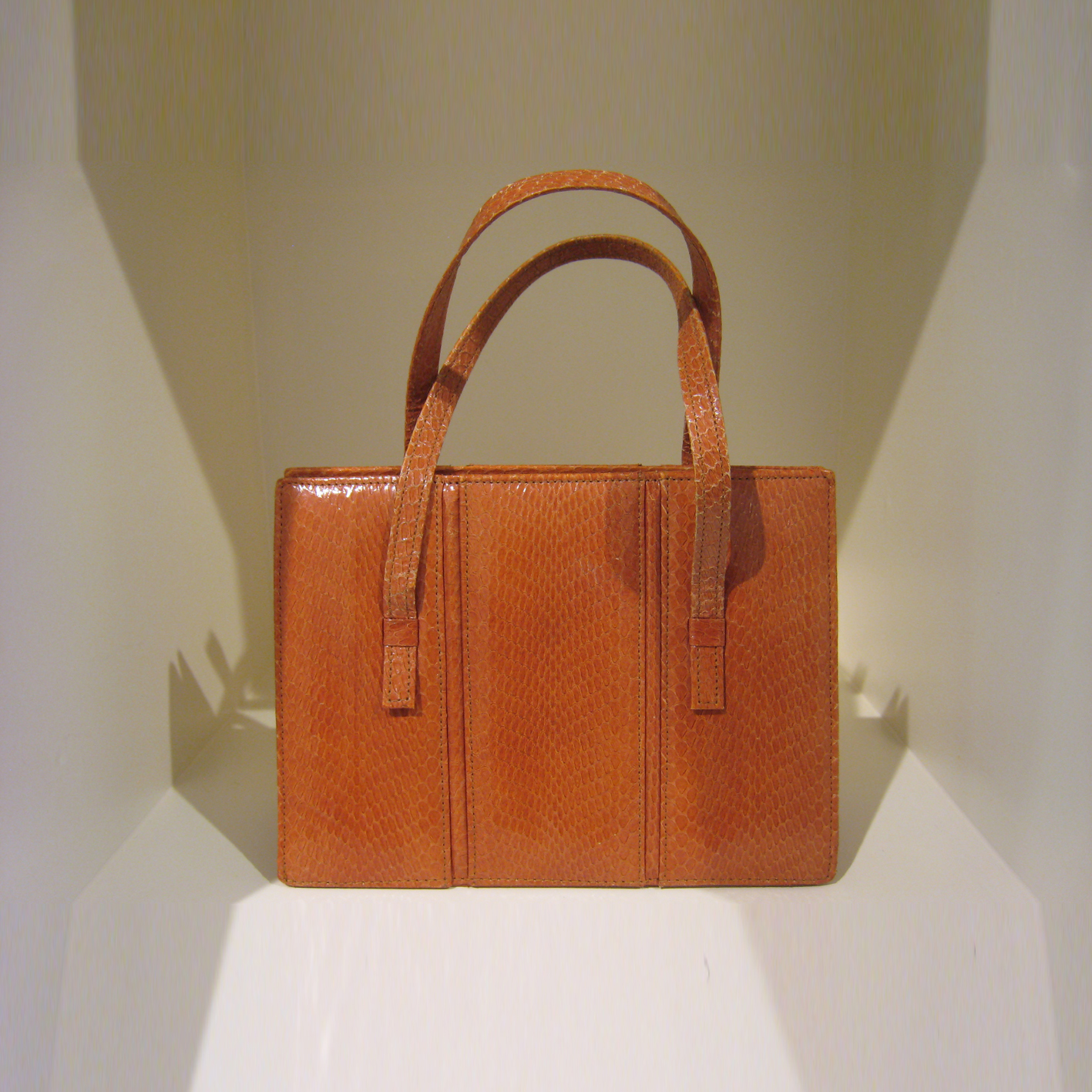vintage snakeskin leather handbag | Showroom 41 - Vintage design ...
